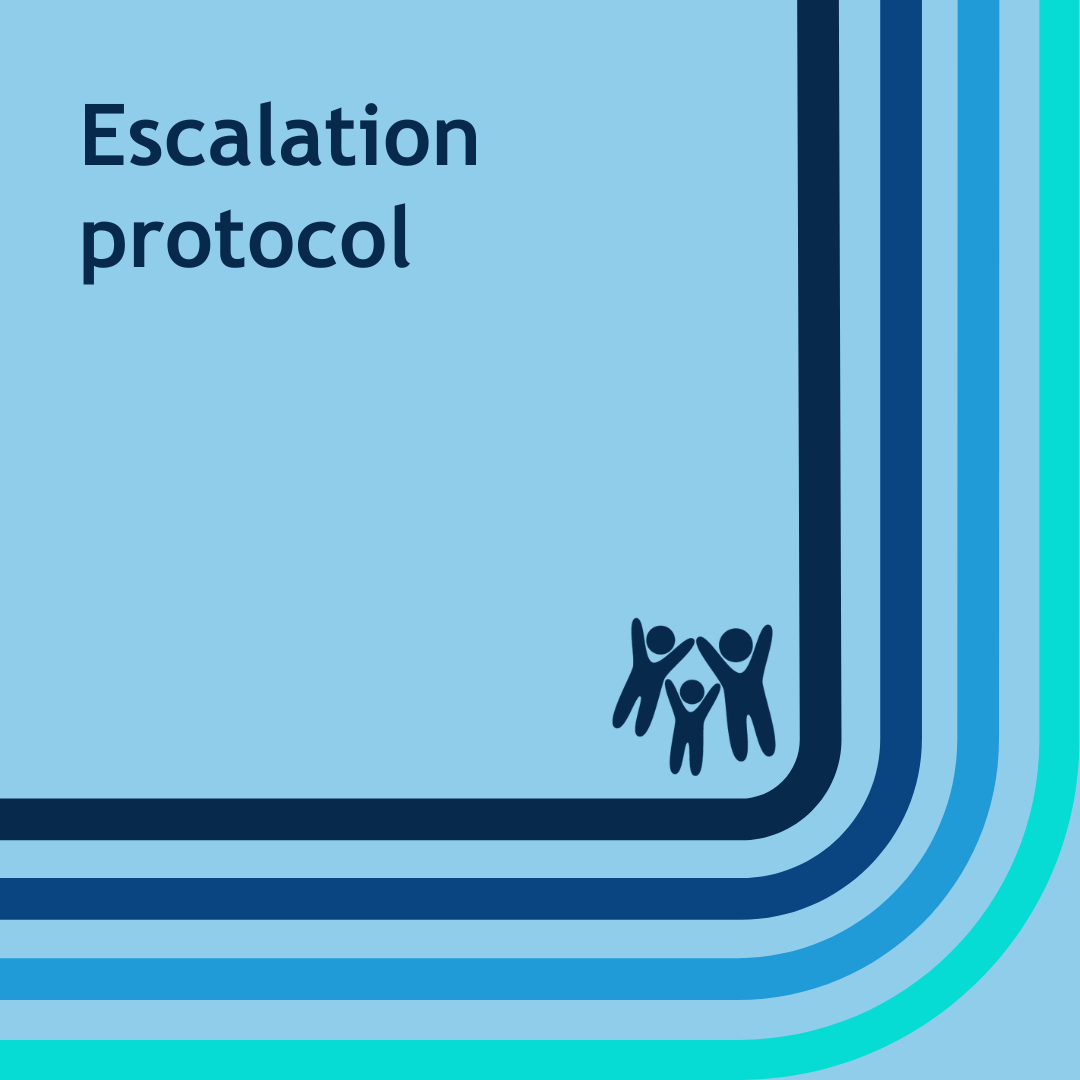 Escalation protocol – conflict resolution and professional ...